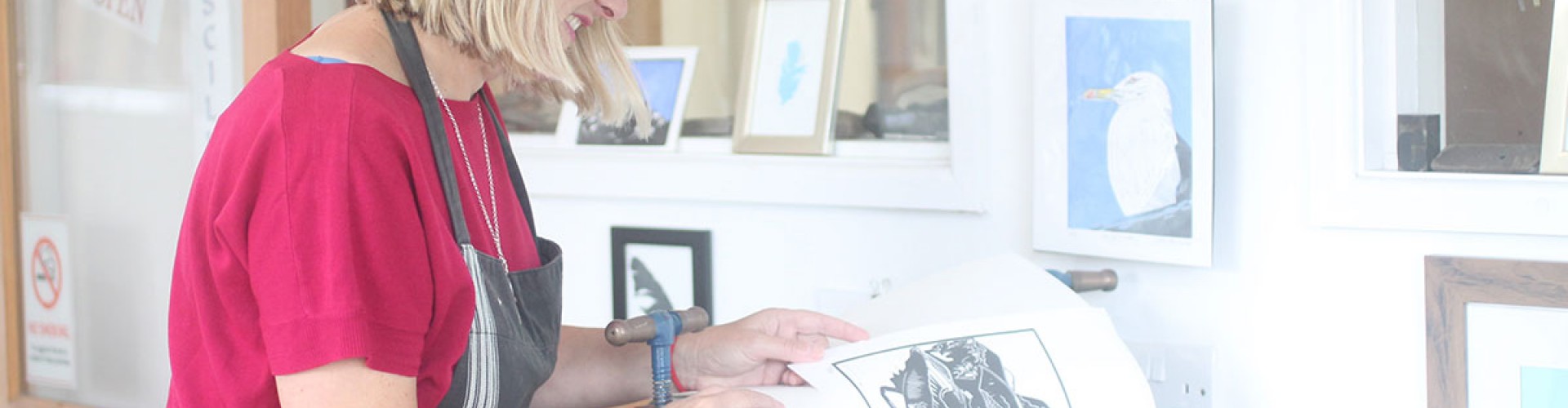 Vickie Heaney, print maker | Cornwall & Isles of Scilly - Growth Hub