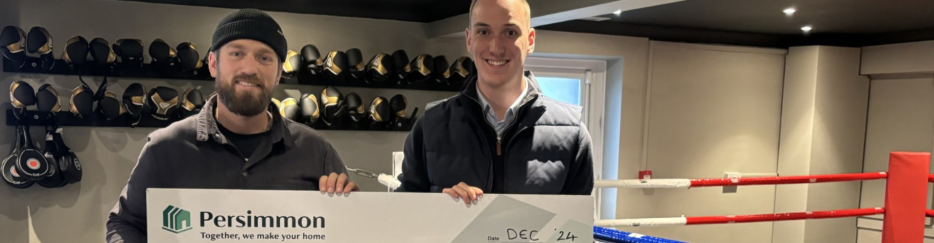 Local housebuilder donates £4,000 to Falmouth & Penryn Boxing Club ...